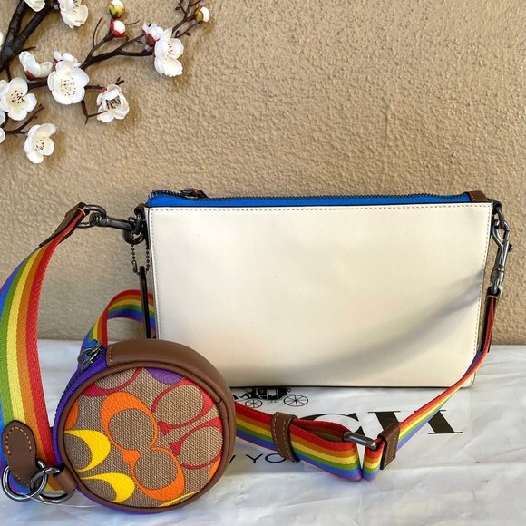 Coach | Bags | Coach Holden Crossbody With Rainbow Coach C9854 | Poshmark